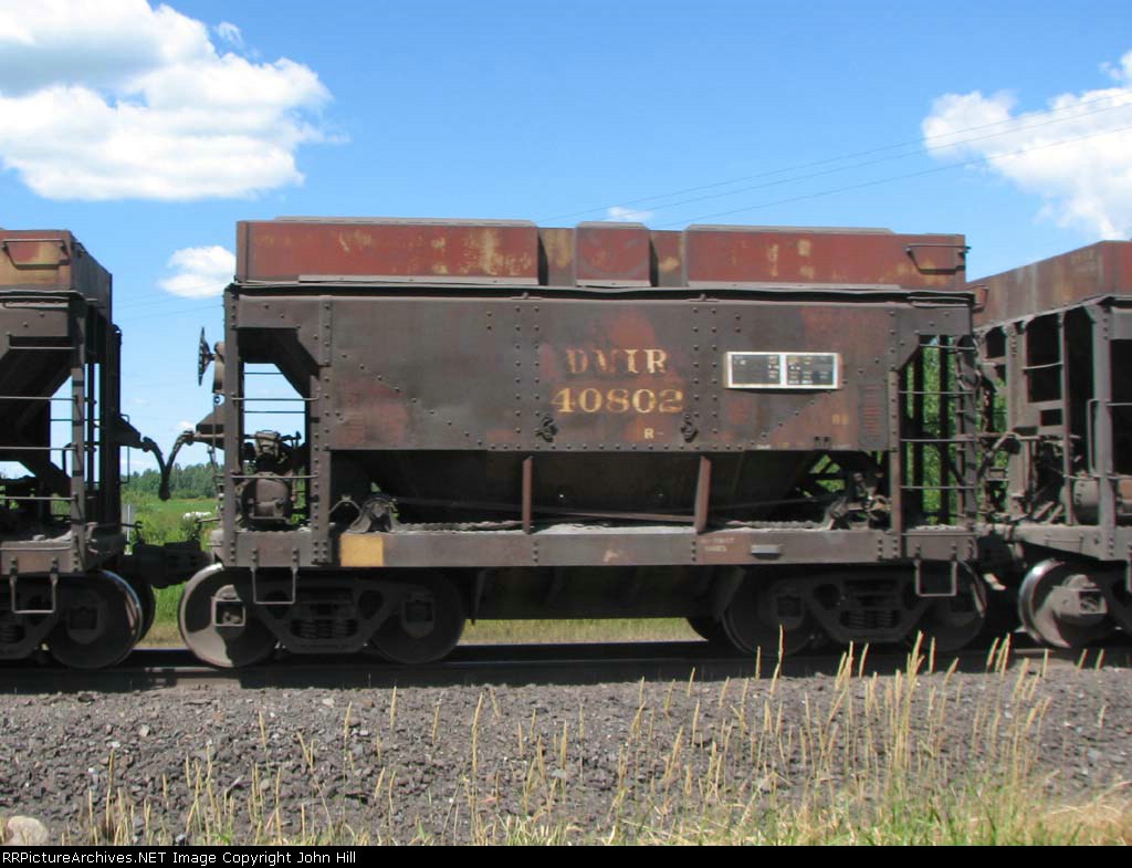 080801050 DM&IR 40802 "T-Bird" ore car